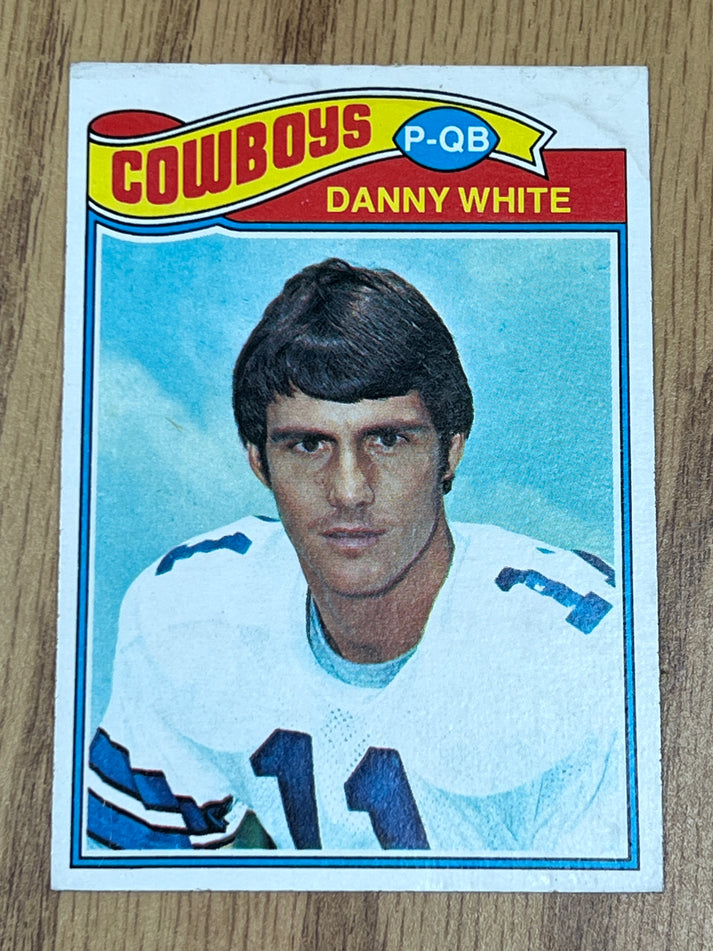 1977 Topps Football - Danny White - Rookie Card – The Copper Age